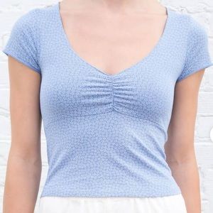 Brandy Melville | Tops | Brandy Melville Floral Gina Top Nwt | Poshmark